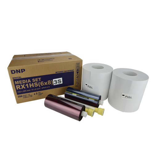 DNP RX1HS Double Perforated Print Kit 6x8 Print Kit (Triple Strip)